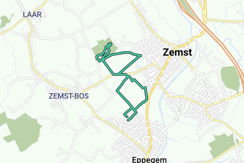 Eppegem - Zemst - Wandelroute | RouteYou
