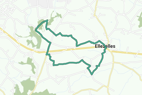 Ellezelles - Patersbos/Pyreneeën-Tombele - Hikingroute | RouteYou