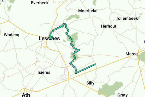 Bassilly ancienne gare - Lessines - Wandelroute | RouteYou