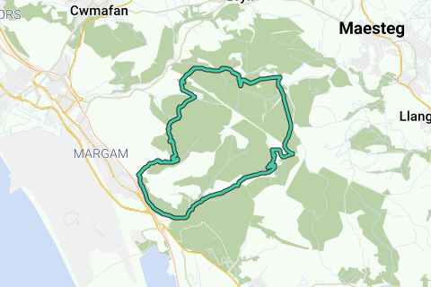 Margam Lake Brombil Loop - Running/jogging route | RouteYou