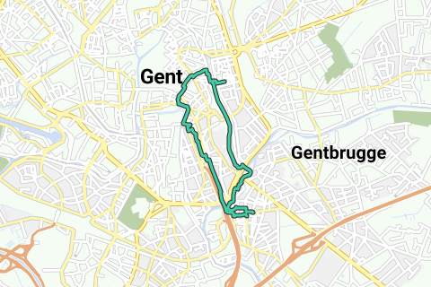 Ledeberg - wandel - Wandelroute | RouteYou