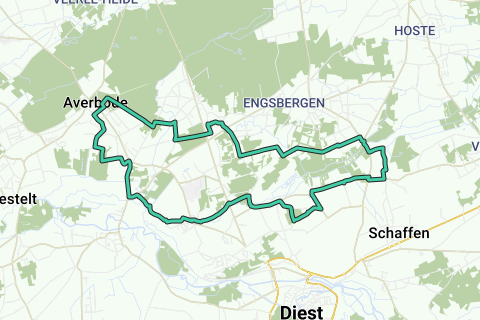 Averbode - Recreatieve wandelroute | RouteYou