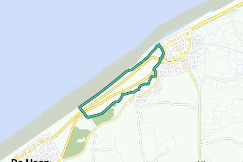 wenduine spioenkop 5.73 km - Wandelroute | RouteYou