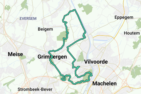 Voorstad van de Brabantse Kouters & de Parel van Brabant - Hikingroute ...