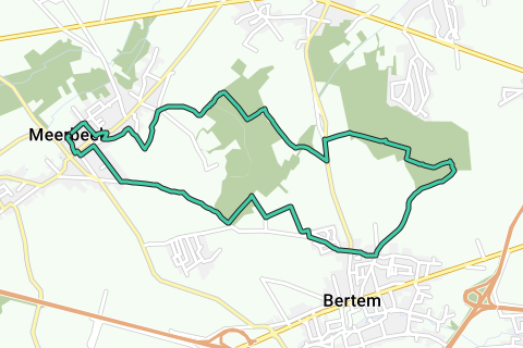 Meerbeek - Bertem via 2 woods - Walking route | RouteYou