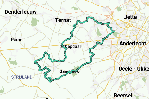 Bike Republic Route - Kastelen en bier in het Pajottenland ...