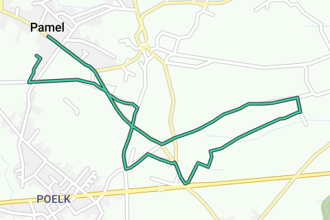 Vlakke looproute roosdaal 6,7 - Wandelroute | RouteYou