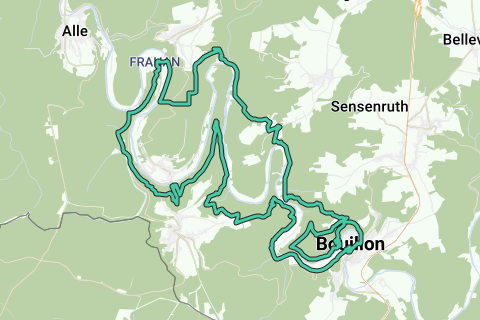 wandeling Bouillon Rochehaut Frahan Bouillon - Wandelroute | RouteYou
