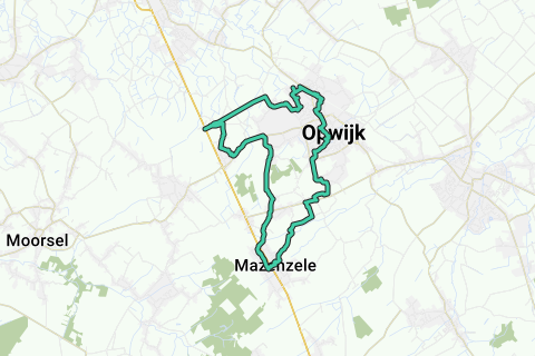 Speeltuinenwandeling - grote lus Opwijk - Wandelroute | RouteYou