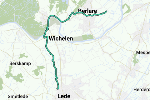 Lede - Berlare - Wandelroute | RouteYou
