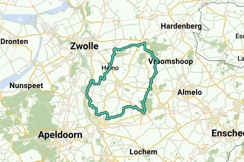 Sallandroute van ANWB - Motor- en autoroute | RouteYou