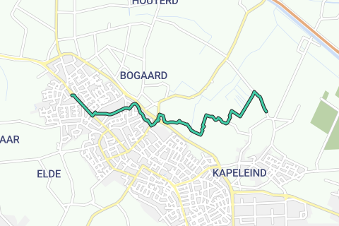 Knooppuntwandeling vanuit Rozenkranskerk Philadelphia Zorg naar de ...