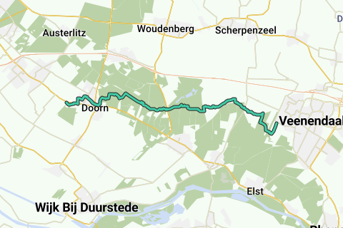 Doorn - Veenendaal - Wandelroute | RouteYou