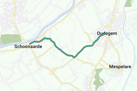 Schoonaarde - Oudegem - Recreatieve fietsroute | RouteYou
