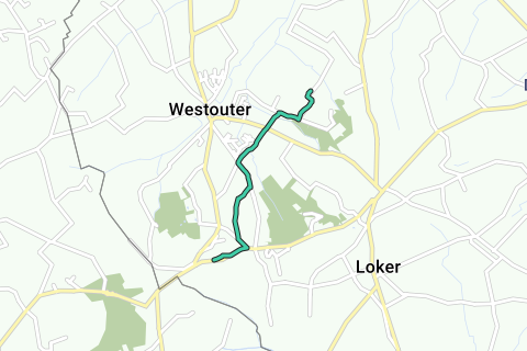 Poperinge - Heuvelland - Wandelroute | RouteYou