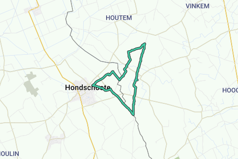 Alveringem - Leisele - Wandelroute | RouteYou