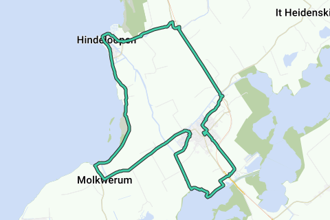 Koudum - Wandelroute | RouteYou