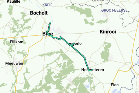Beek - Neeroeteren - Recreatieve wandelroute | RouteYou