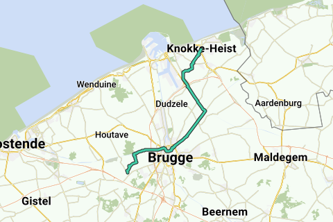 Varsenare - Knokke - Wandelroute | RouteYou