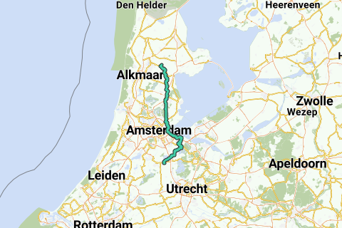 2022 Rit 1, Obdam - Vinkeveen - Recreatieve fietsroute | RouteYou