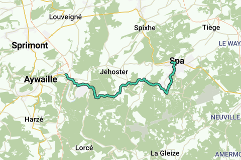 Remouchamps - Spa - Wandelroute | RouteYou