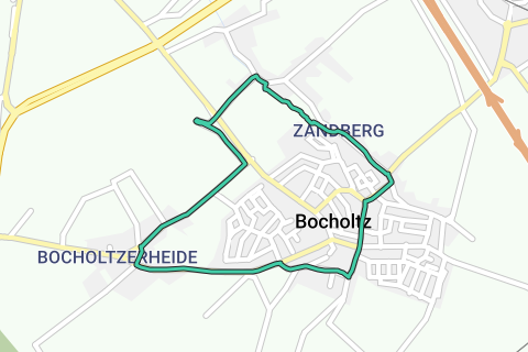 Euroregio wandelroute nr 125 broek in Bocholtz - Recreatieve ...