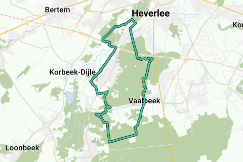 Heverlee - Wandelroute | RouteYou