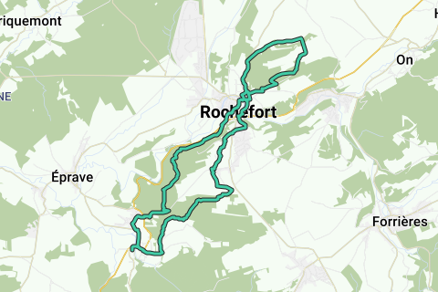 Han-sur-Lesse Rochefort - Wandelroute | RouteYou