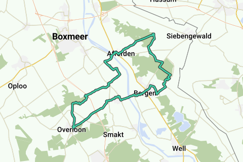 Rondje Maasduinen - Outdoor Overloon - Recreatieve fietsroute | RouteYou