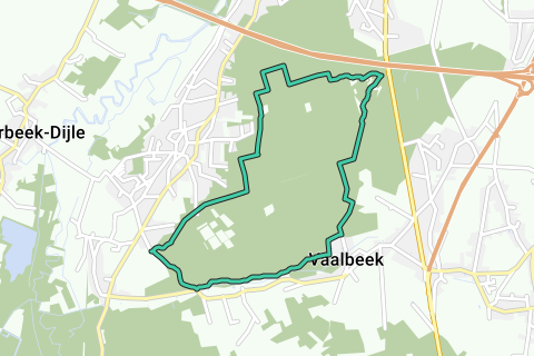 Oud-Heverlee : Heverleebos : De Grote Omheining (9 of 13 km ...