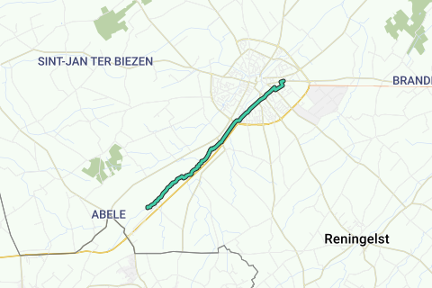 Poperinge - Wandelroute | RouteYou