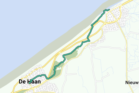 Wenduine - Klemskerke - Wandelroute | RouteYou