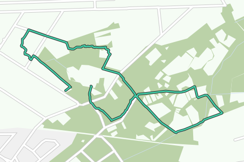 Kiewit- kinderboerderij 6,5 km - Recreatieve wandelroute | RouteYou