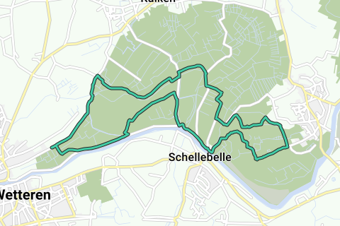 Wetteren (Kalkense Meersen) - 12,6 km - Wandelroute | RouteYou