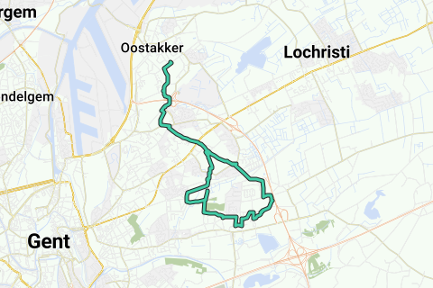 Oostakker - Destelbergen - Wandelroute | RouteYou