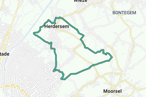 Bibbertocht Herdersem 3 januari 2023 - Wandelroute | RouteYou