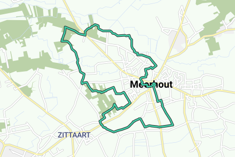 Meerhout - Wandelroute | RouteYou