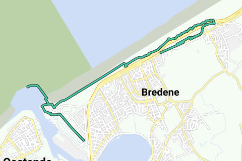Oostende - Bredene - Wandelroute | RouteYou