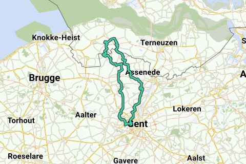 Ertvelde - Oostburg - Lembeke -Drongen - Ertvelde - Recreatieve ...