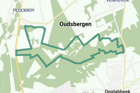 Donderslag Oudsbergen - Wandelroute | RouteYou