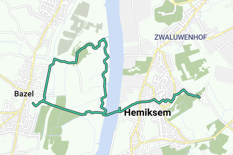 Hemiksem - Aartselaar - Wandelroute | RouteYou