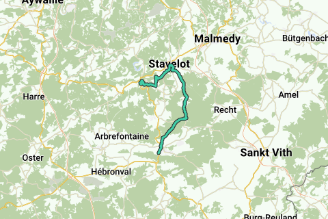 Vielsalm - Trois-Ponts - Wandelroute | RouteYou