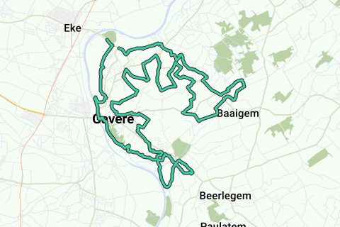 MTB - Gavere - Mountainbikeroute | RouteYou