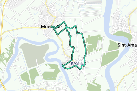 LG ZELE Moerzeke Kastel Moerzeke - Wandelroute | RouteYou