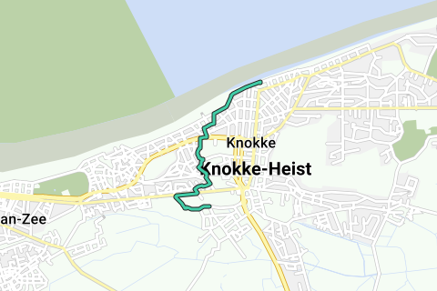 Westkapelle - Knokke - Wandelroute | RouteYou
