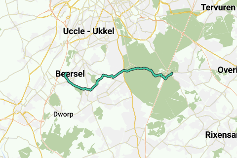 Hoeilaart - Beersel - Wandelroute | RouteYou
