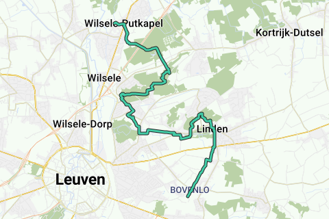 GR 128 Kessel-Lo - Wilsele (Etappe 13) - Wandelroute | RouteYou