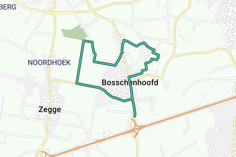 Bosschenhoofd - Wandelroute | RouteYou