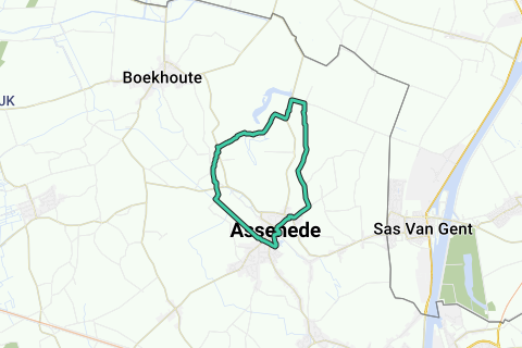 BETER BUITENWANDELING WANDELING LG ASSENEDE - Wandelroute | RouteYou