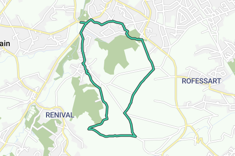 Plage de Renipont - Lasne Chapelle St Lambert - Wandelroute | RouteYou